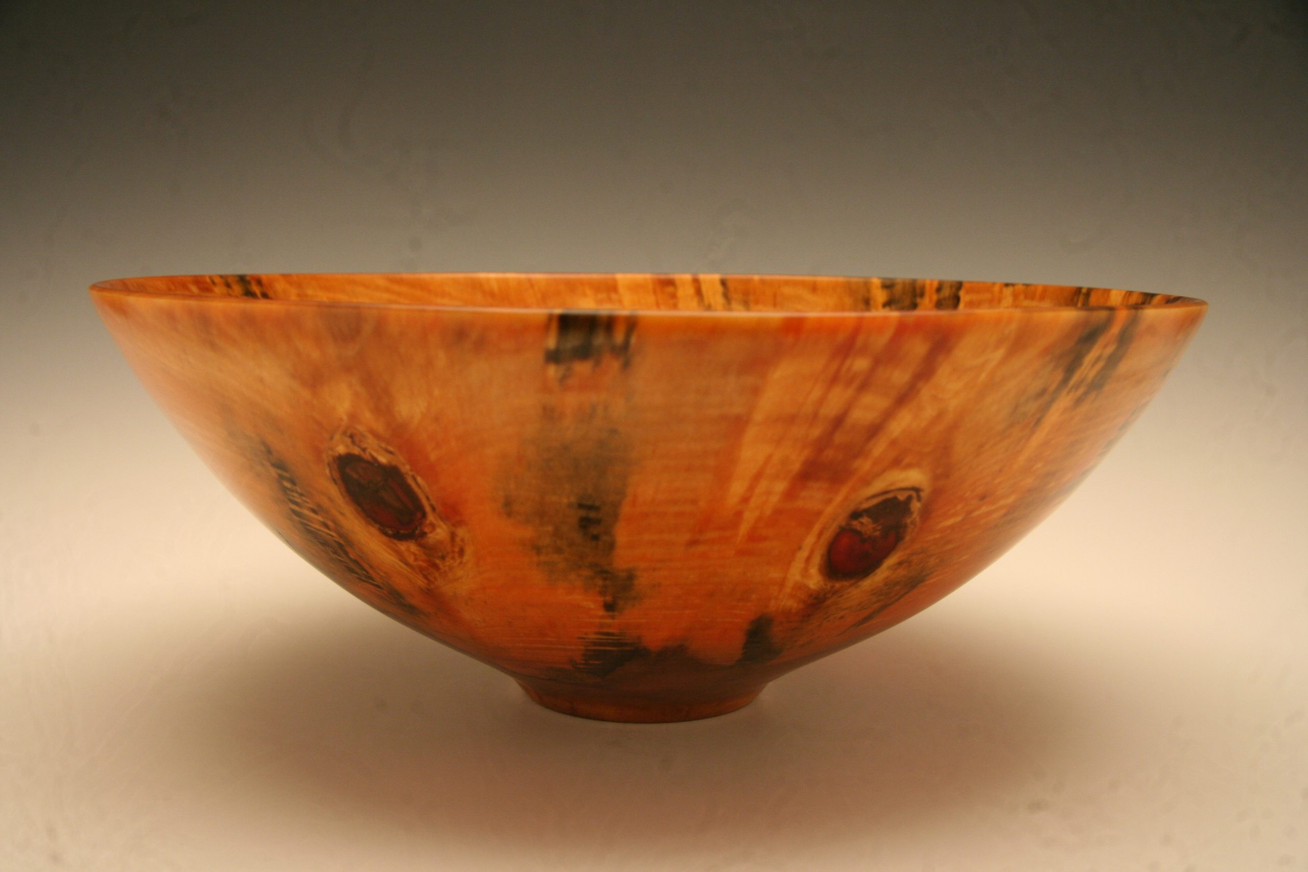 Large translucent bowl. - Syd Vierra, Hawaii Wood Turner